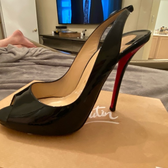 Christian Louboutin | Shoes | Christian Loubouton Gamma Talon 4 Fits ...